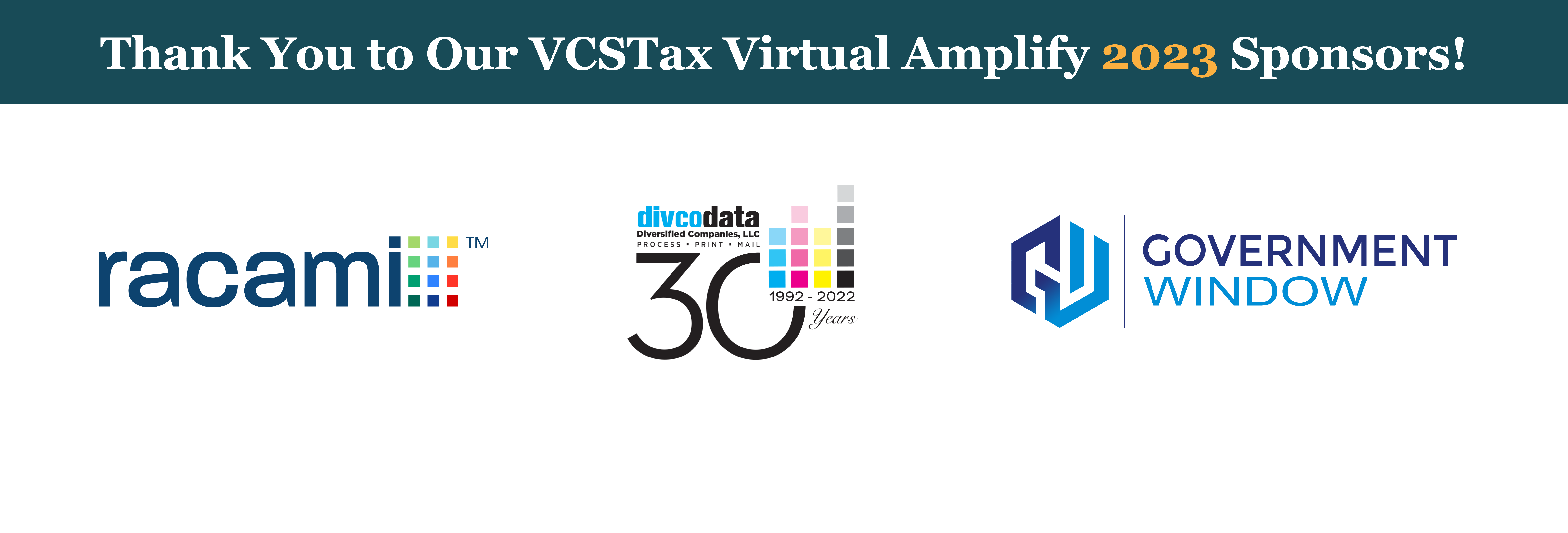 VCSTax Virtual Amplify 2023 | Aumentum Technologies - Property Tax ...